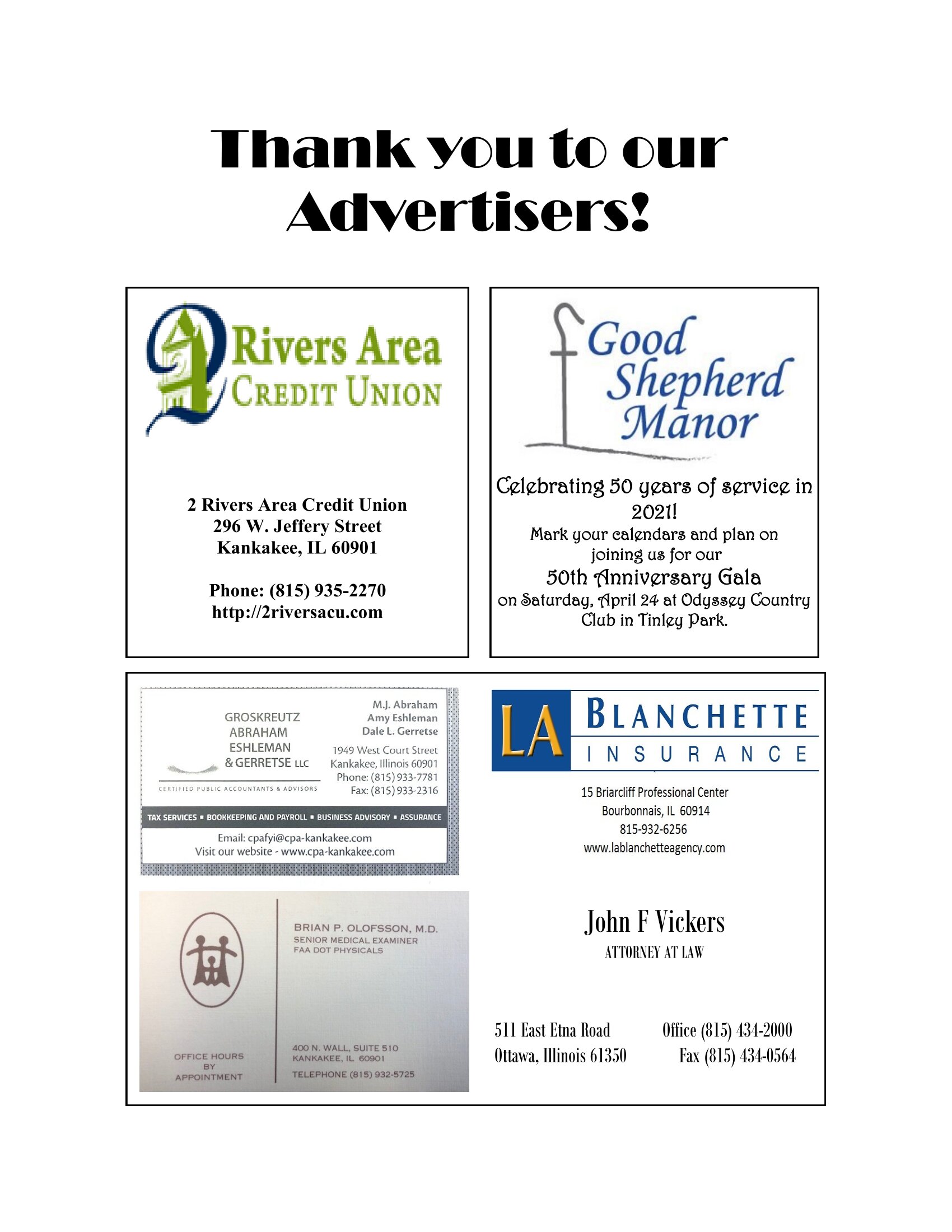 Ad pages 1_0001 - Good Shepherd Manor - Momence, IL