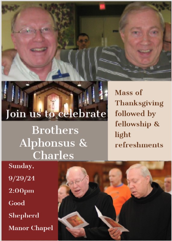 Video tribute for Brother Alphonsus & Brother Charles - Good Shepherd ...